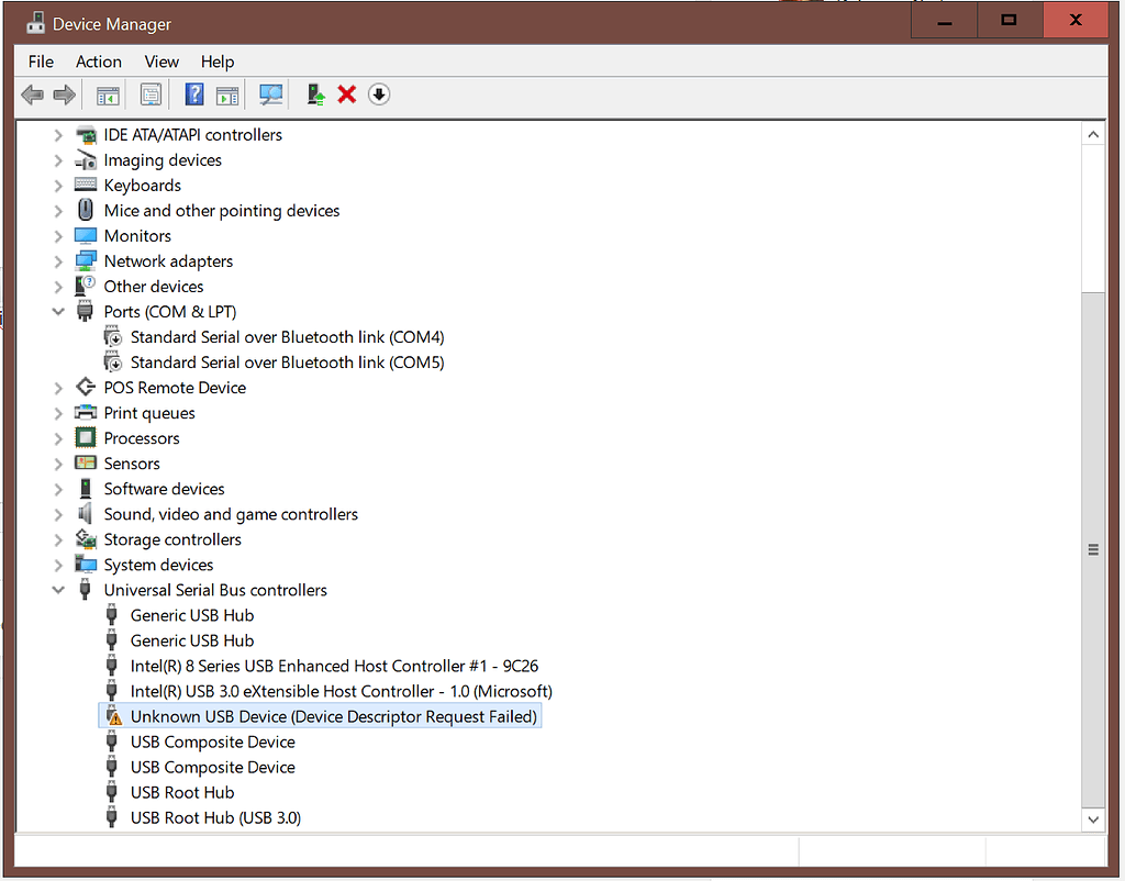 Please help Pixhawk usb error - Discussion Forum for PX4, Pixhawk, QGroundControl, MAVSDK, MAVLink