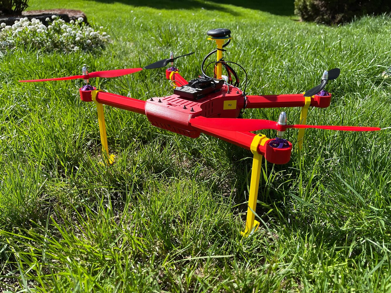 3D Printed 10" Quad. Pixhawk 5X. Build Log - PX4 Autopilot - Discussion ...