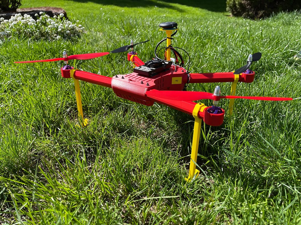 3D Printed 10" Quad. Pixhawk 5X. Build Log - PX4 Autopilot - Discussion ...