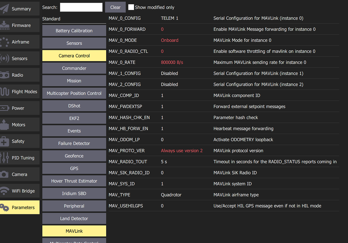 Pixracer Mavlink configuration - Discussion Forum for PX4, Pixhawk, QGroundControl, MAVSDK, MAVLink