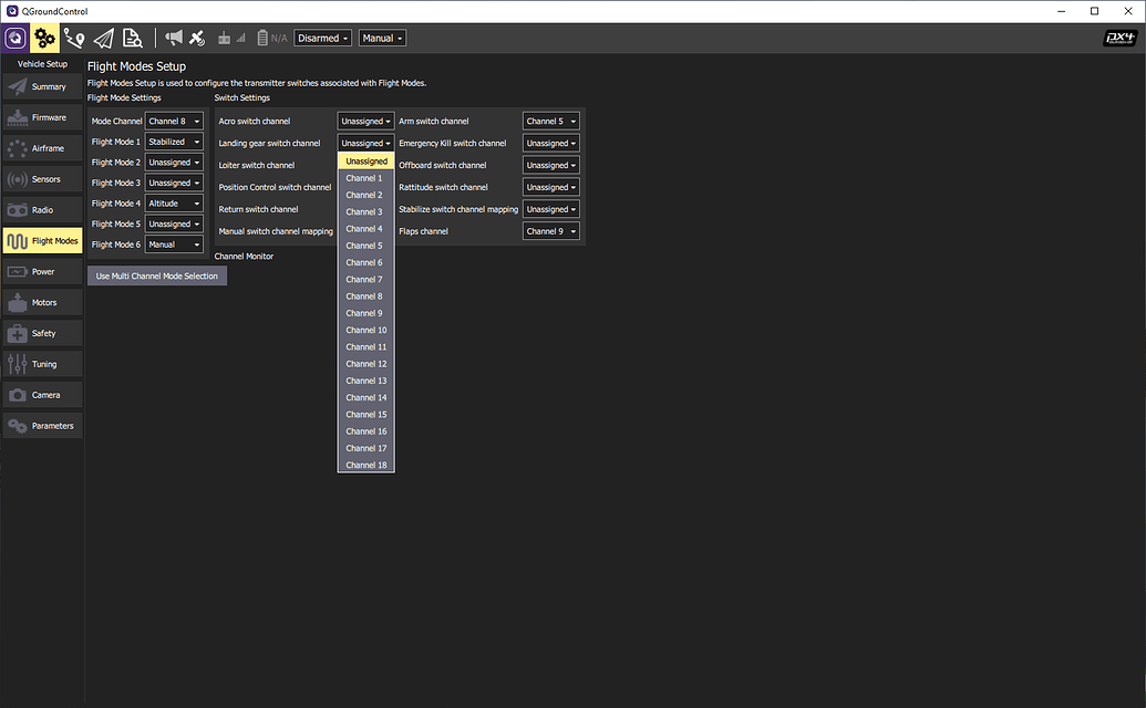 Plane Retractable Landing Gear in Manual and Auto.. How? - PX4 ...