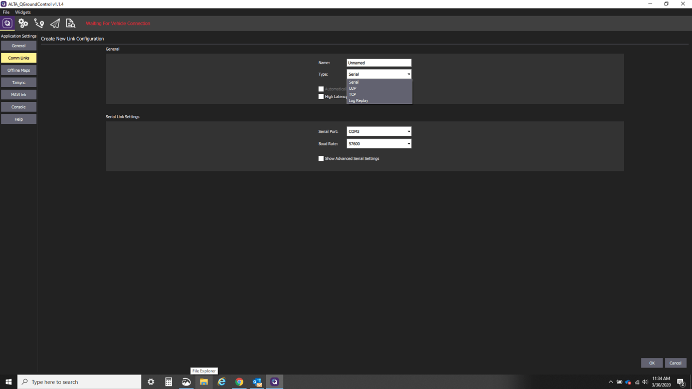 Connect TBS Crossfire to QGC on Windows 10 via Bluetooth ... Connect TBS Crossfire to QGC on Windows 10 via Bluetooth ...