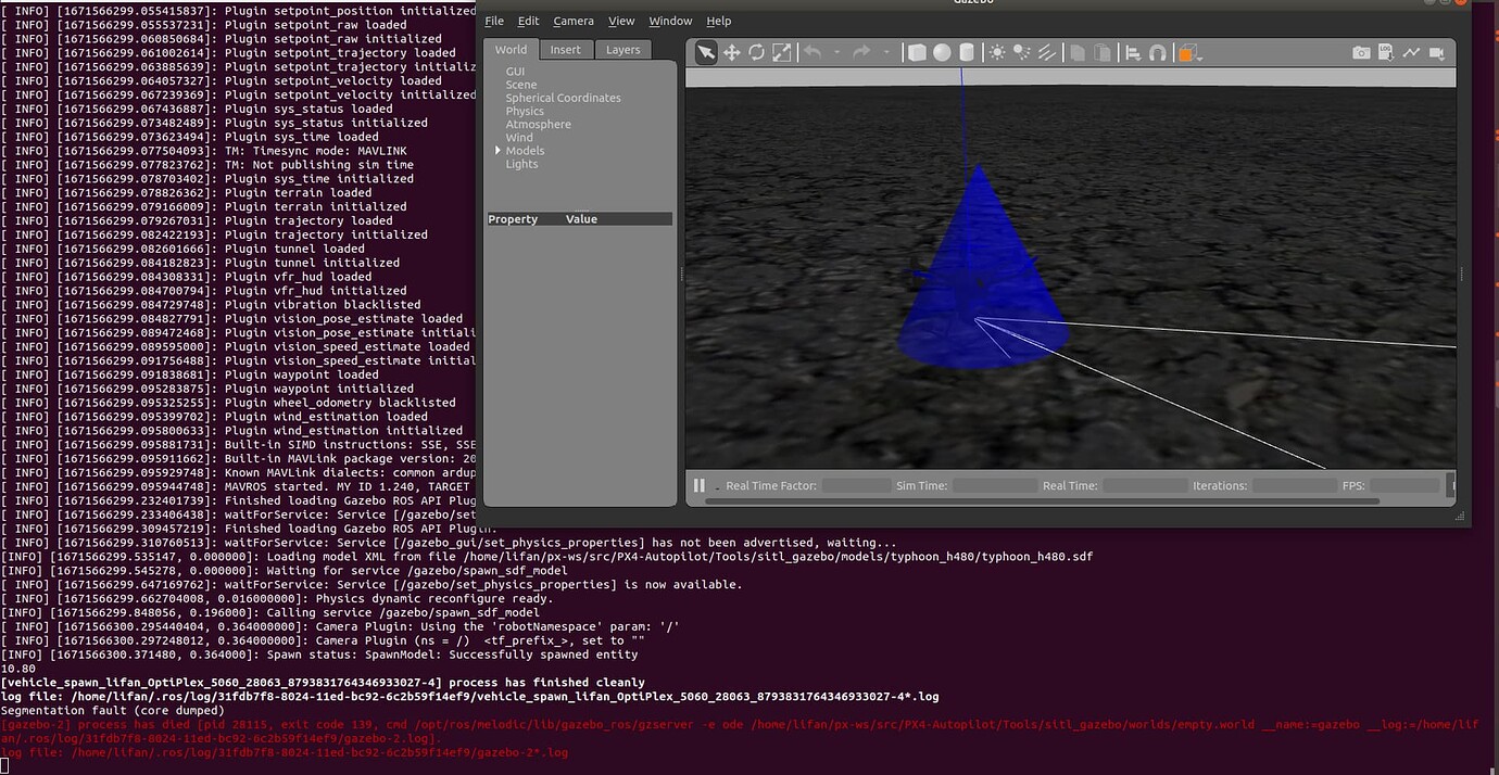 Add distance sensor to drone model in gazebo - ROS 1 / ROS 2 ...