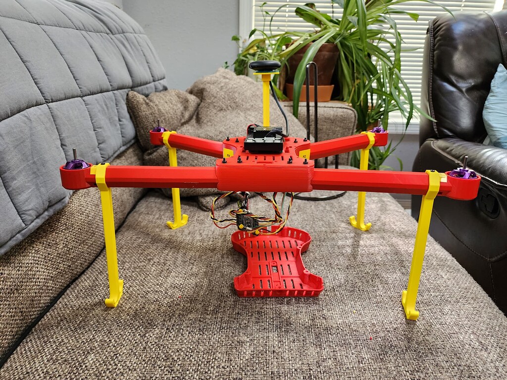 3D Printed 10" Quad. Pixhawk 5X. Build Log - PX4 Autopilot - Discussion ...