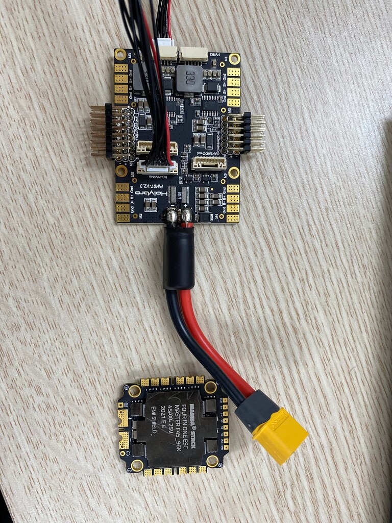 4-in-1 ESC powered with Power management board? - PX4 Autopilot ...