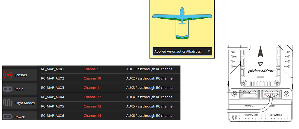 Auxiliary Plane Channels - QGroundControl - Discussion Forum for PX4, Pixhawk, QGroundControl ...