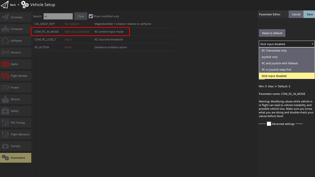 MAV_CMD_COMPONENT_ARM_DISARM and Arming denied - PX4 Autopilot - Discussion Forum for PX4 ...