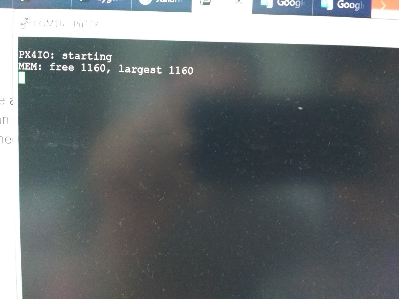 No Activity On Io Debug Port For Pixhawk 4 Fmu V5 Px4 Autopilot Discussion Forum For Px4
