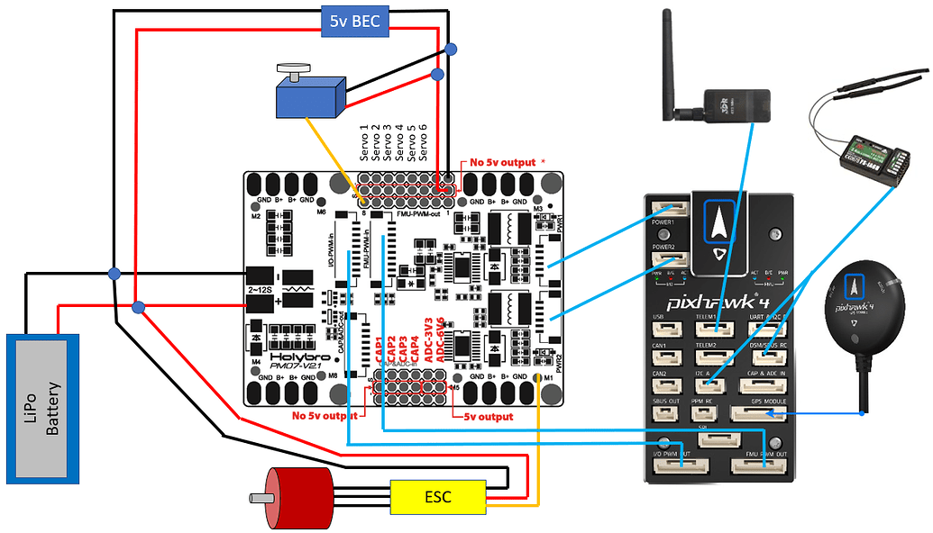 My First Time - PM07 Pixhawk 4 - Pixhawk - Discussion Forum for PX4 ...