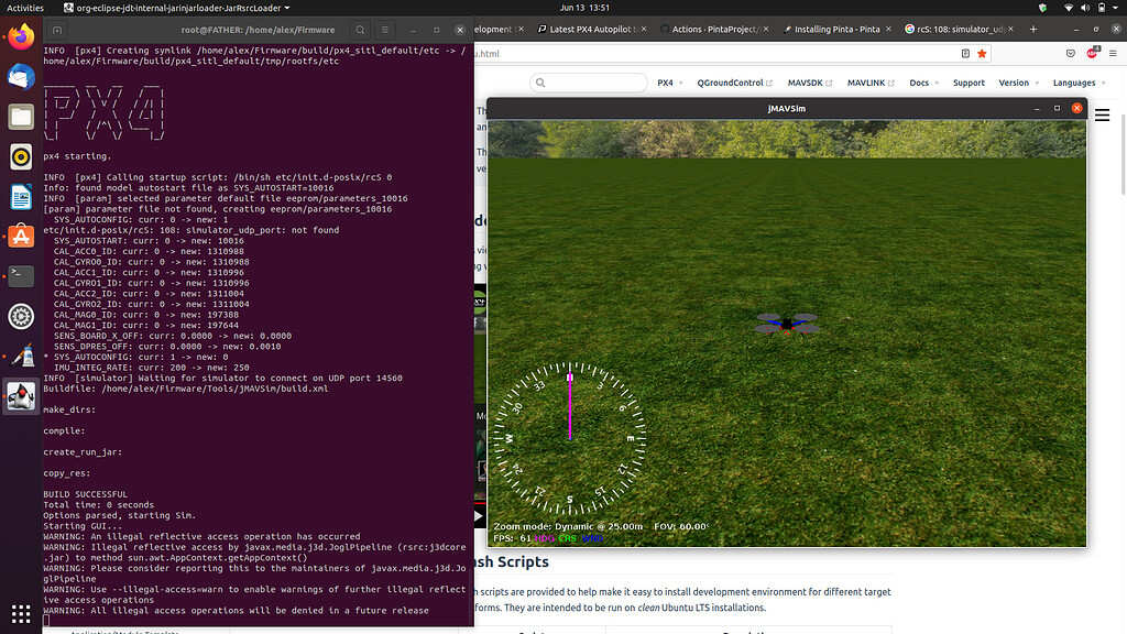 Issue lunching jmavsim flight simulator - PX4 Autopilot - Discussion Forum for PX4, Pixhawk ...