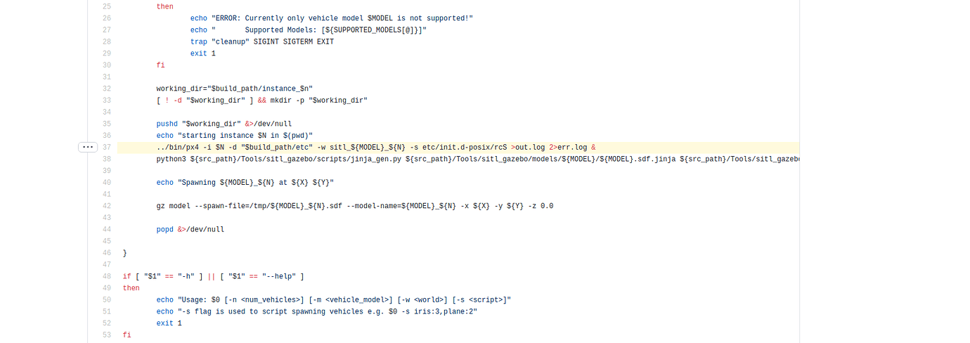 Running multiple SITL instances - rcS startup script - Discussion Forum for PX4, Pixhawk ...