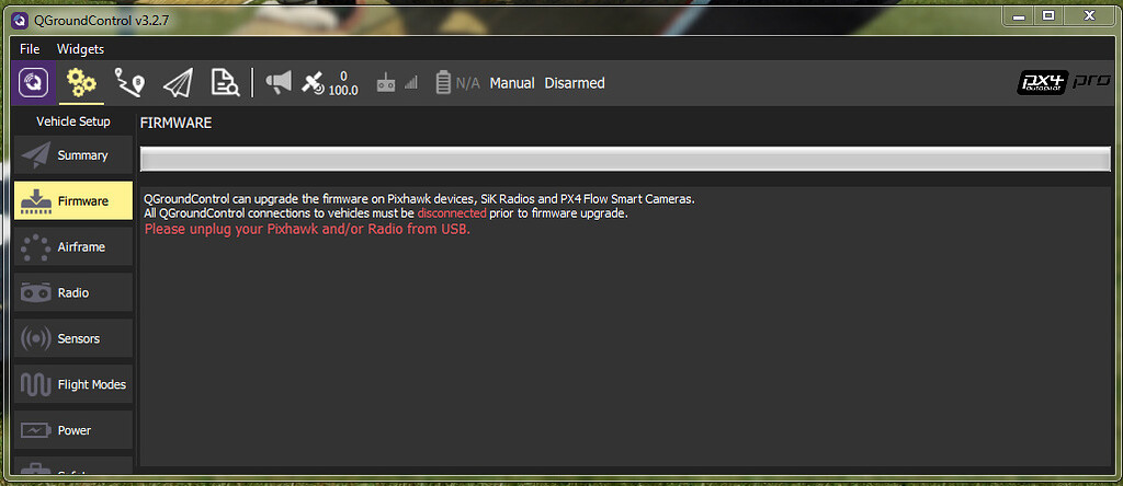Help debugging firmware update through QGC on Windows using USB - Using QGroundControl ...