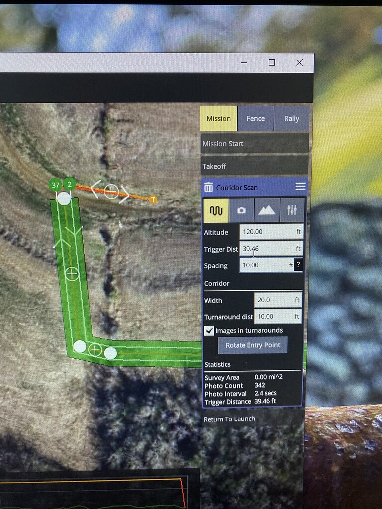 Corridor Scan Windows Vs Android features - Using QGroundControl - Discussion Forum for PX4 ...