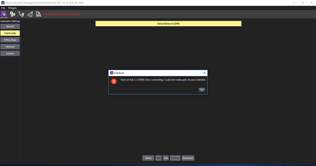 Unable to connect via USB - QGroundControl - Discussion Forum for PX4 ...