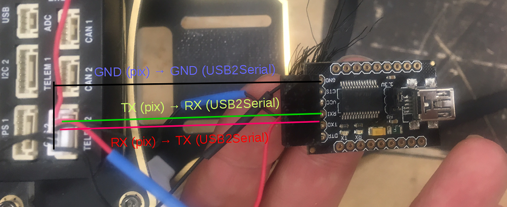 Telem2 with Pixhawk 2.1 issue - PX4 Autopilot - Discussion Forum for ...