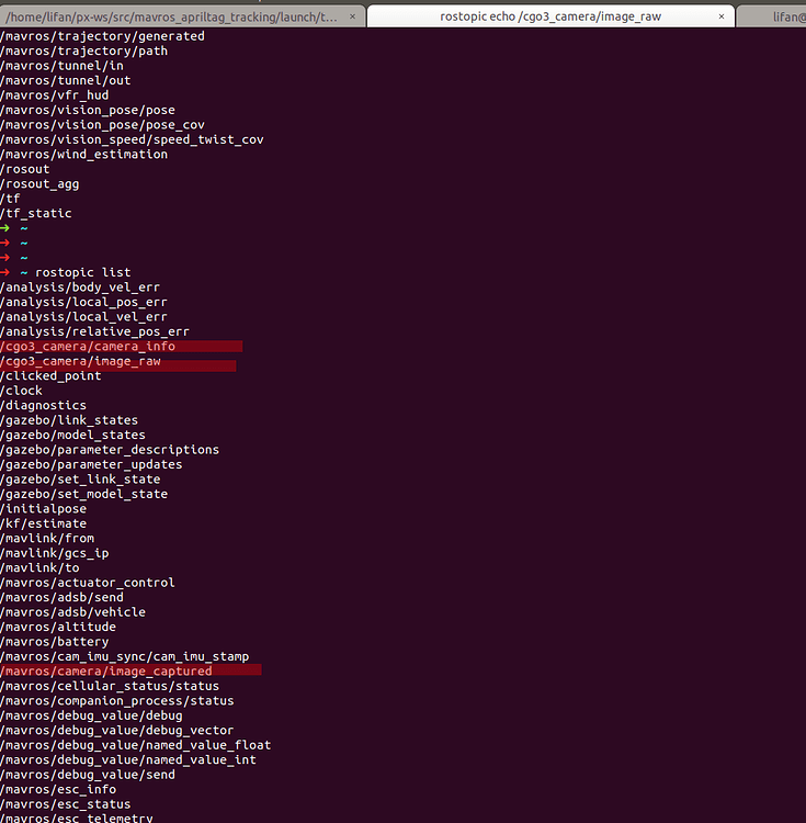 Rostopic echo /mavros/camera/image_captured, no image - ROS 1 / ROS 2 ...