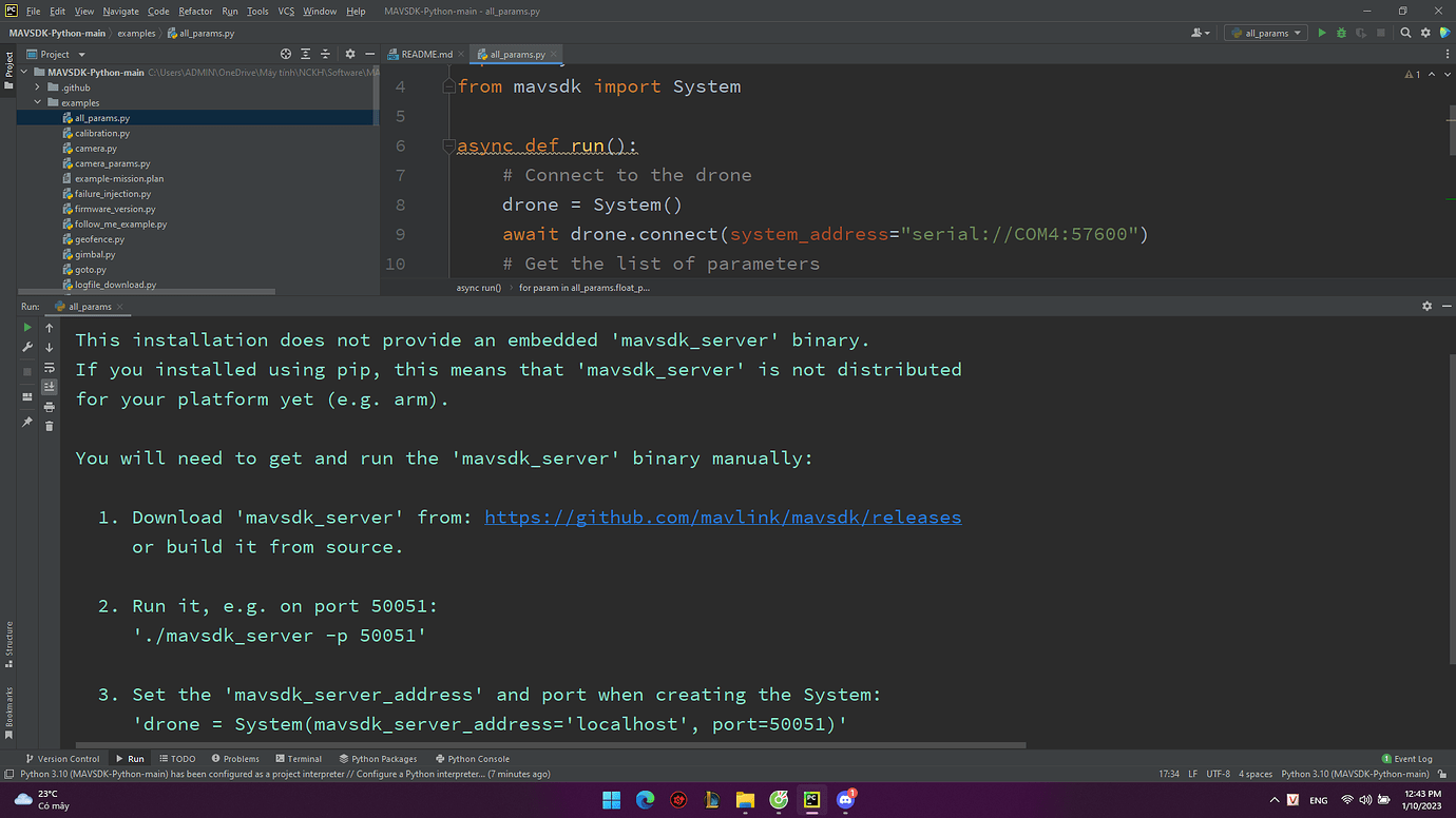 Connect the Hardware PX4 - MAVSDK - Discussion Forum for PX4, Pixhawk ...