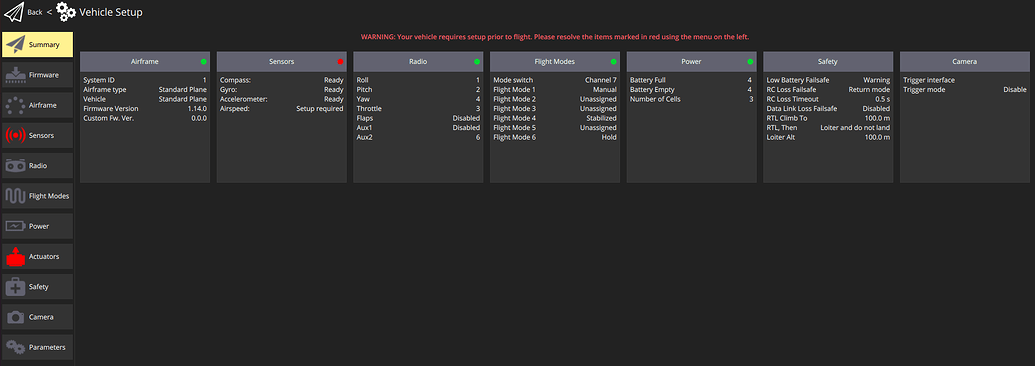 Airframe tab missing vehicle types - PX4 Autopilot - Discussion Forum for PX4, Pixhawk ...