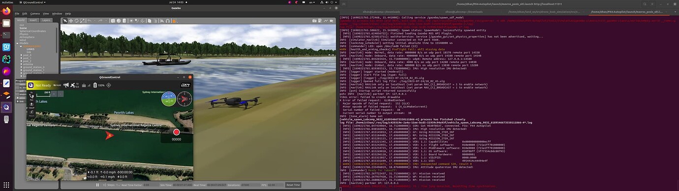 Why does the QGroundcontrol show Not Ready in the simulation? - QGroundControl - Discussion ...