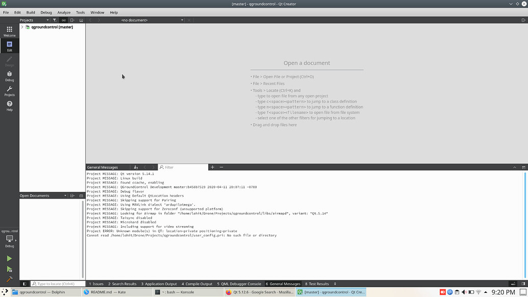 How to fix error: unknown module(s) in QT - Development - Discussion Forum for PX4, Pixhawk ...
