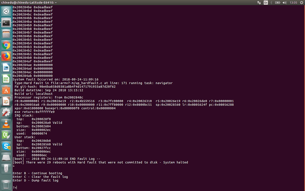 Cannot type into nsh shell to reboot Pixhawk - Discussion Forum for PX4, Pixhawk, QGroundControl ...