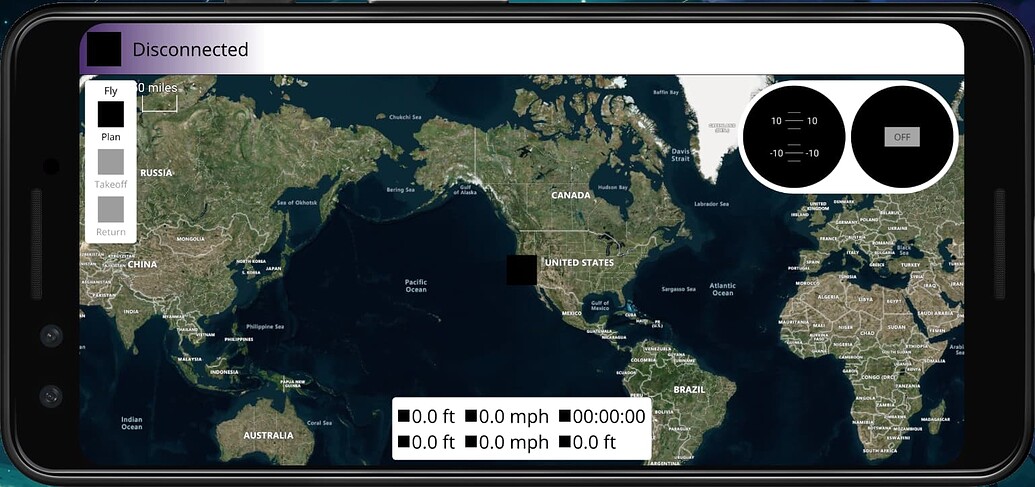 QGC Android development with android virtual devices ---the icons in ...
