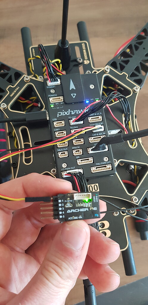 FrSky Archer R6/ Pixhawk 4 Connection - Discussion Forum for PX4 ...