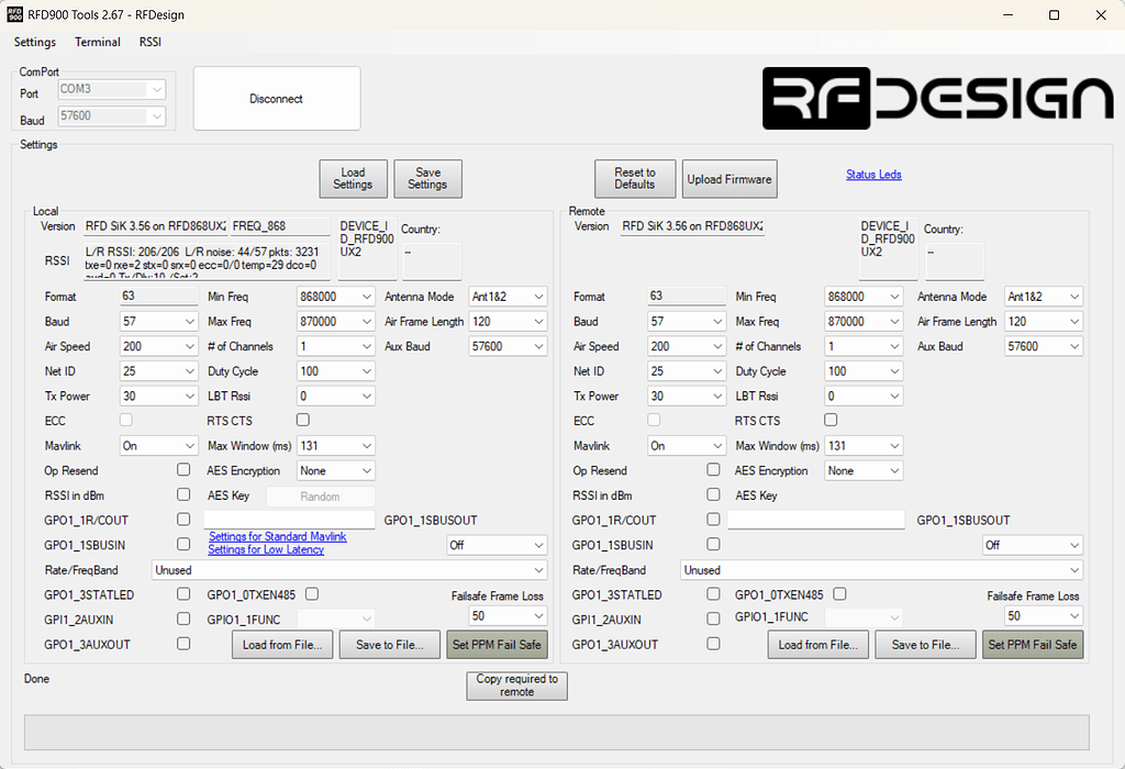 PX4 on OrangeCube+ Not Connecting via RFD868 Despite Working Radio Link - MAVLink - Discussion ...
