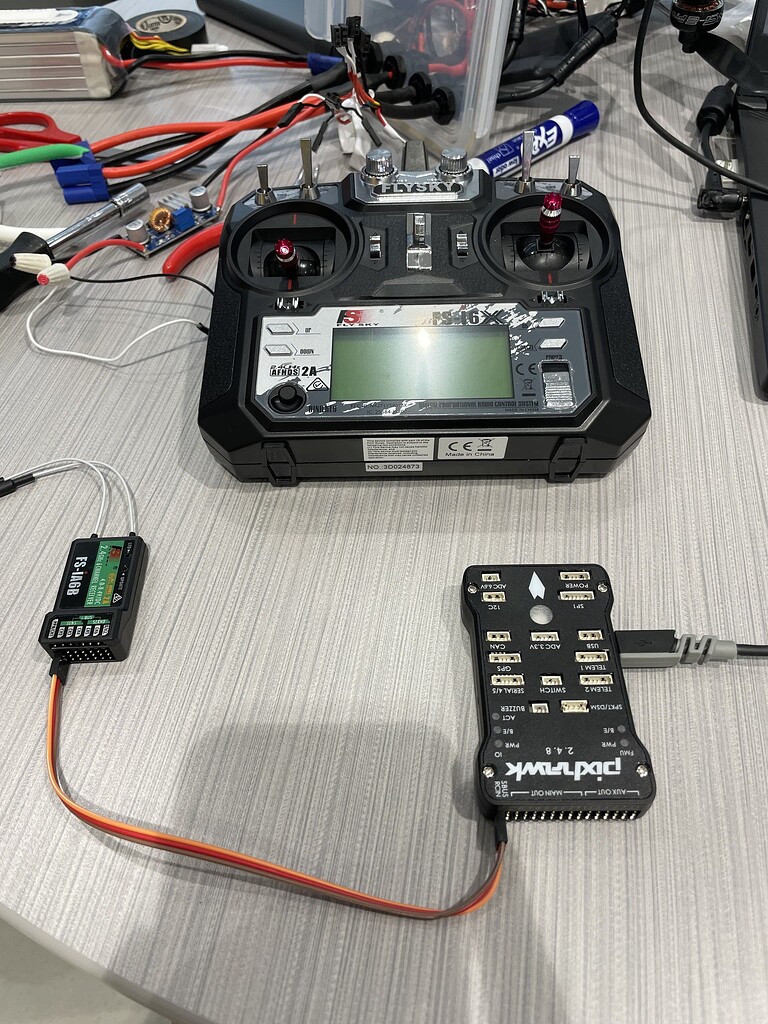 How do I control Pixhawk 2.4.8 with a Radio Controller - QGroundControl - Discussion Forum for ...