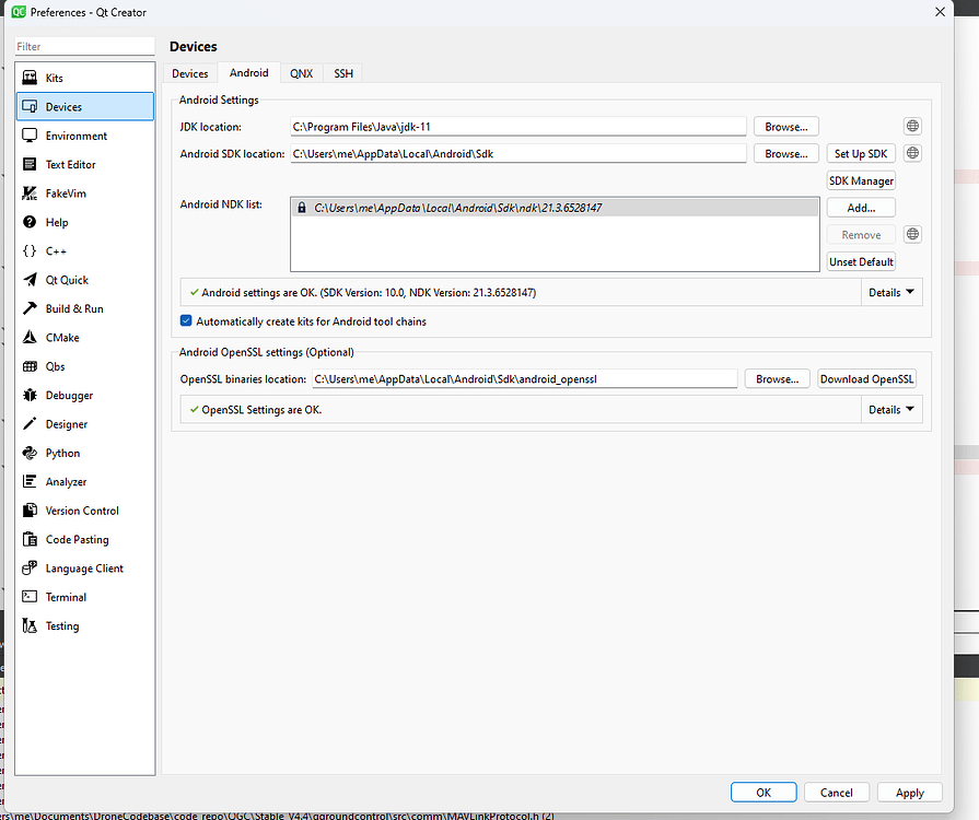A guide to compile QGC Android - QGroundControl - Discussion Forum for PX4, Pixhawk ...