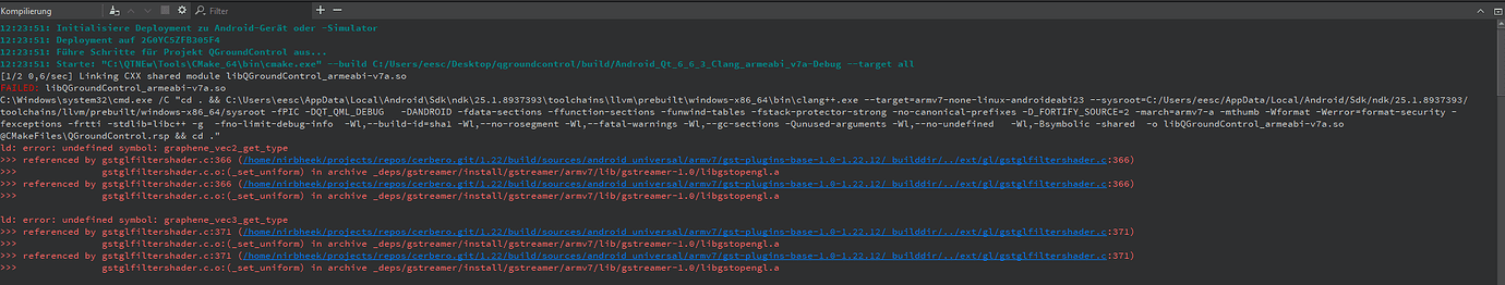 Failed to build for Android using QT - Development - Discussion Forum for PX4, Pixhawk ...