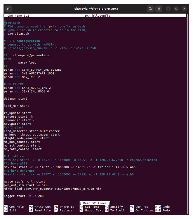 PilotPi: Raspberry Pi HITL does not start ekf2 - PX4 Autopilot ...