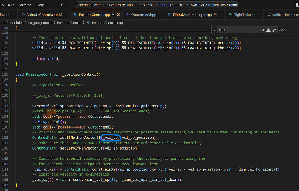 Understanding feedforward velocity setpoint in mc_pos_controller - PX4 ...