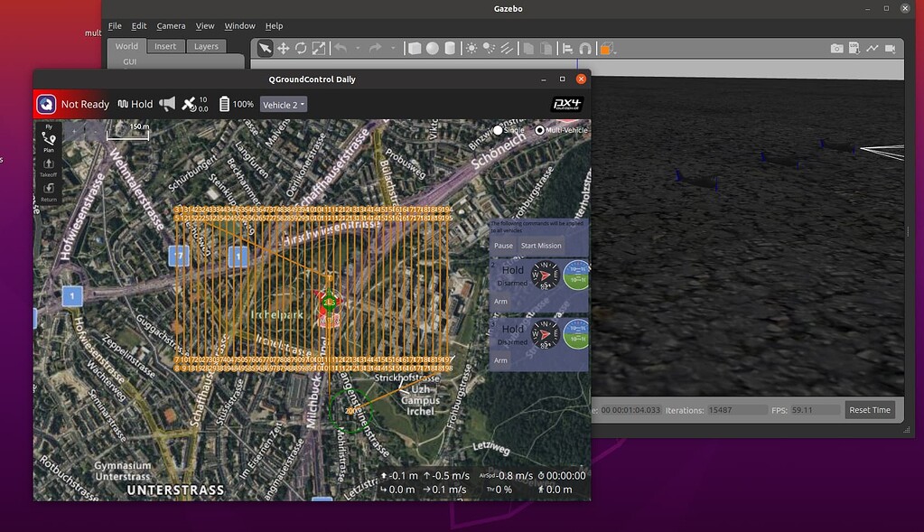 PX4 Gazebo multi vehicle plane_cam SITL - PX4 Autopilot - Discussion ...