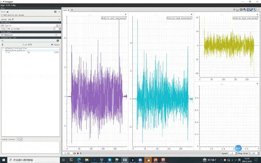 Hands-on Experience Sharing with PlotJuggler: The Open-Source Flight Control Log Analysis ...