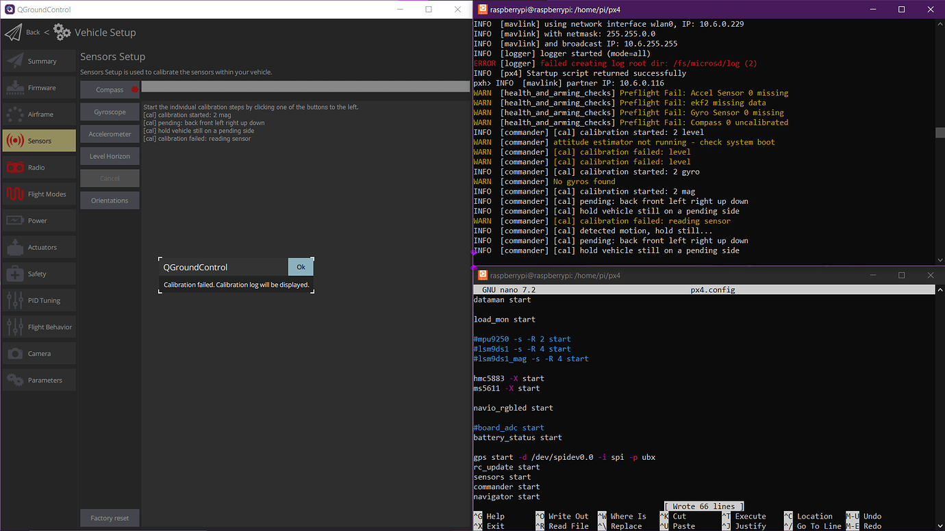 Calibration failed: reading sensor - PX4 Autopilot - Discussion Forum for PX4, Pixhawk ...