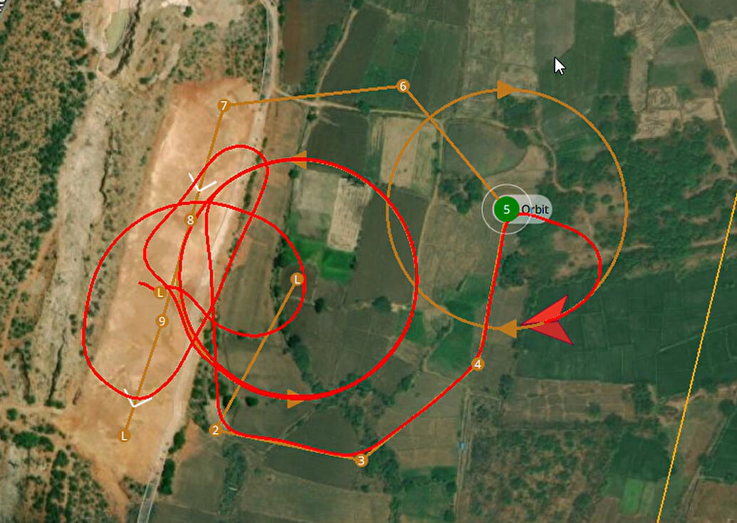 Fixed-Wing Mission Issue: UAV Unexpectedly Enters Orbit During Waypoint Navigation - PX4 ...