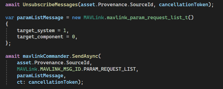 PARAM_REQUEST_LIST does not return a list of all parameters - MAVLink - Discussion Forum for PX4 ...